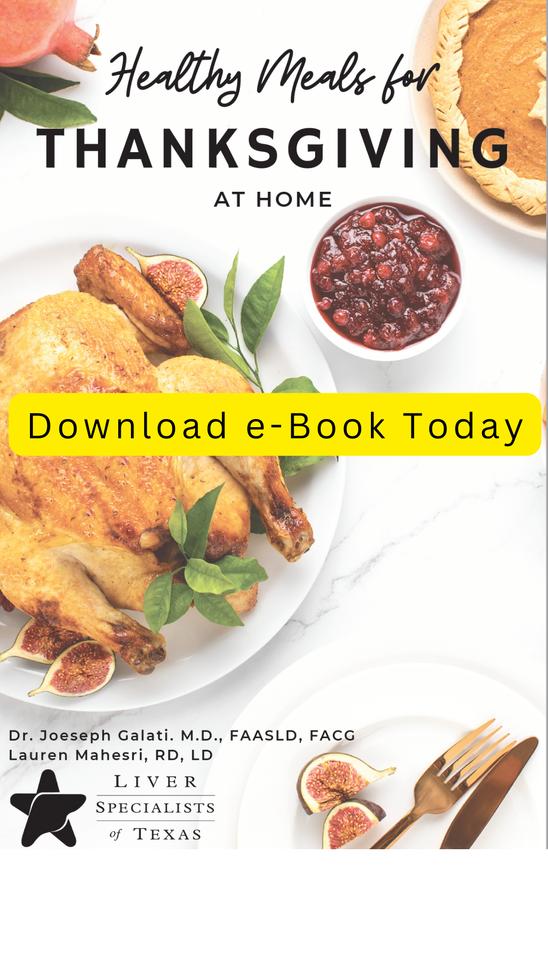 Thanksgiving Recipe e-Book - Joseph Galati, M.D.